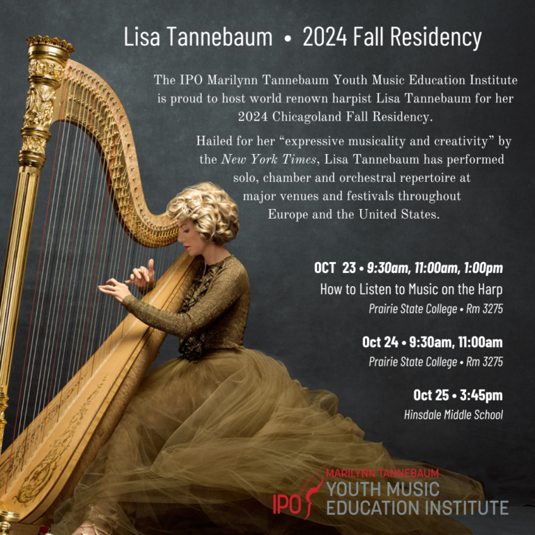 Lisa Tannebaum Residency – Illinois Philharmonic Orchestra